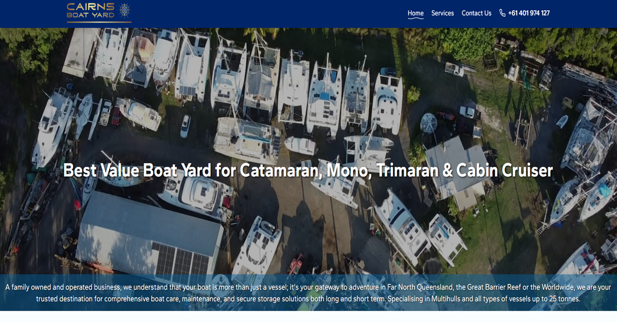 Cairns Boat Yard | Boat Repairs, Docking & Marine Services